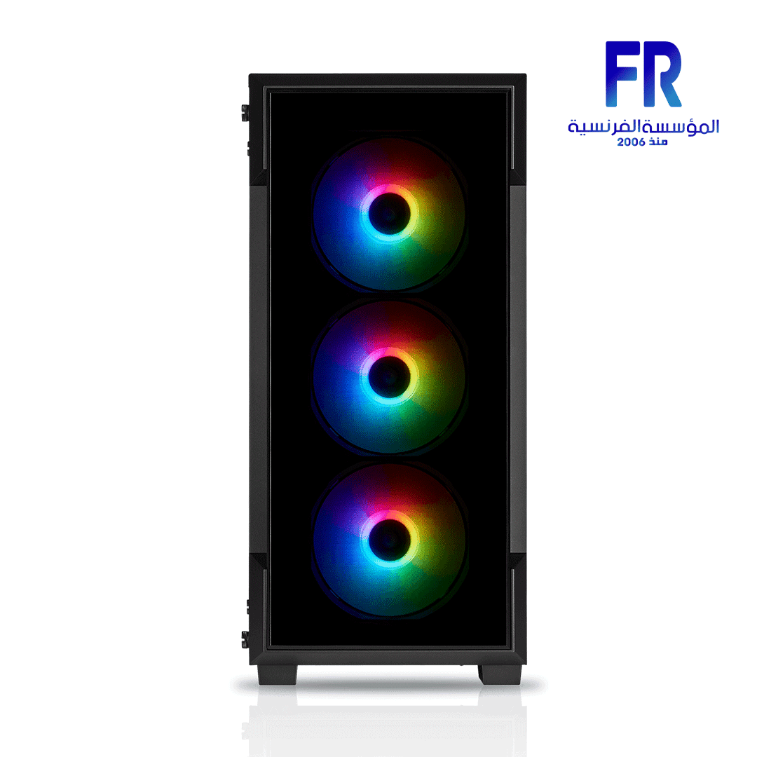 CORSAIR ICUE 220T RGB FRONT GLASS EDITION BLACK MID TOWER Case | Alfrensia