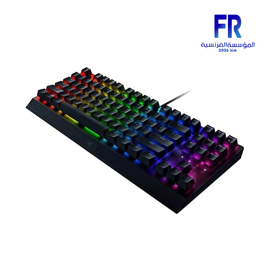 RAZER BLACKWIDOW V3 TENKEYLESS YELLOW SWITCHES GAMING Keyboard | Alfrensia