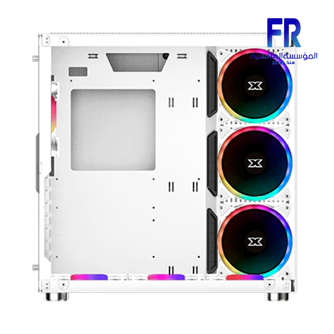 XIGMATEK AQUARIUS PLUS ARCTIC ARGB WHITE MID TOWER Case