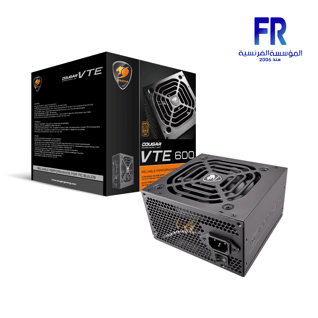 COUGAR VTE 500 80 PLUS BRONZE POWER Supply | Alfrensia