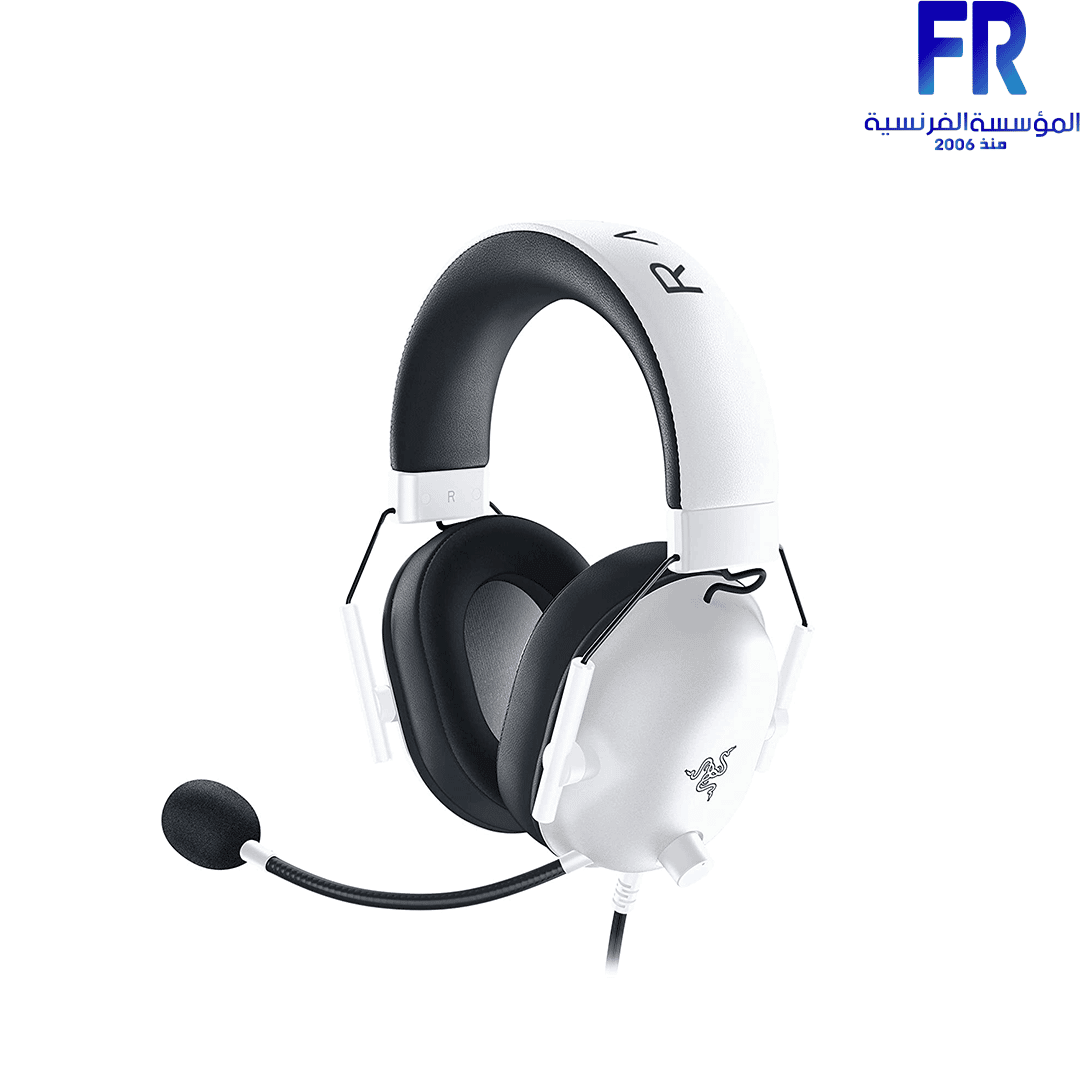 RAZER BLACKSHARK V2 X WHITE GAMING Headset | Alfrensia